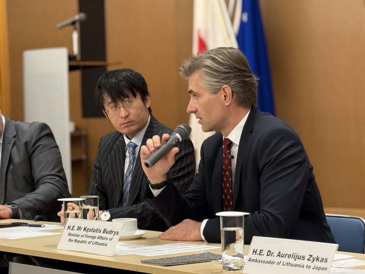 Budrys in Tokyo: European security and that of the Indo-Pacific are ...