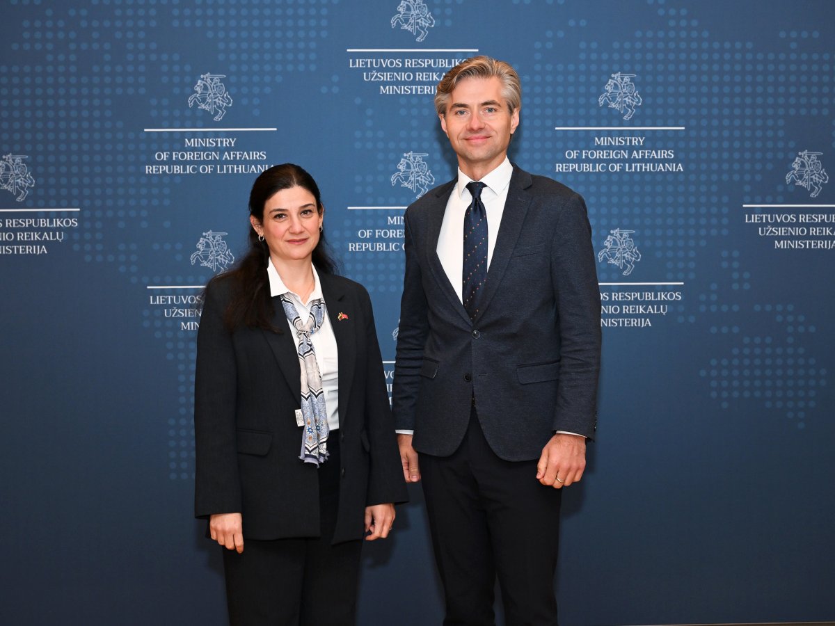 Minister Budrys spotkał się z ambasador Turcji, która objęła stanowisko ...