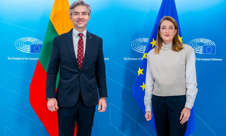 Budrys at the meeting with the EP President: The Belarusian regime's ...