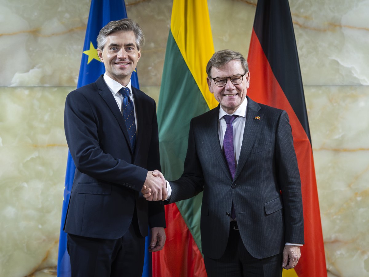 K. Budrys Berlyne: Lietuvos ir Vokietijos bendradarbiavimas yra ne tik ...