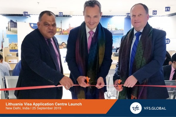 VFS Visa Application Centers for Lithuania open in India | Ministry of ...