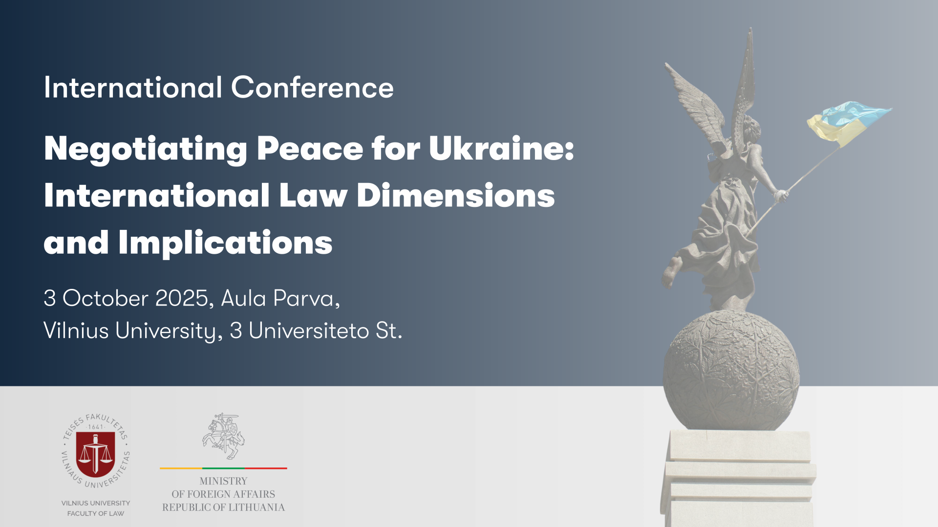 International Conference “Negotiating Peace for Ukraine: International ...