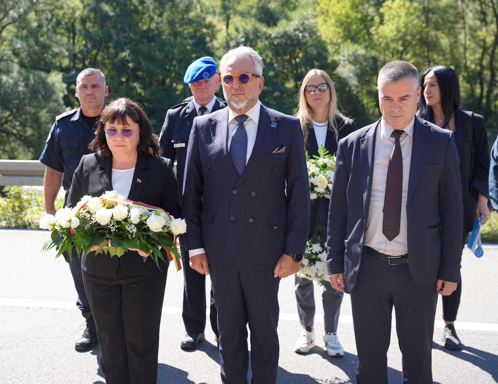 Lithuanian customs officer Andrius Šenavičius honored in Kosovo for his ...